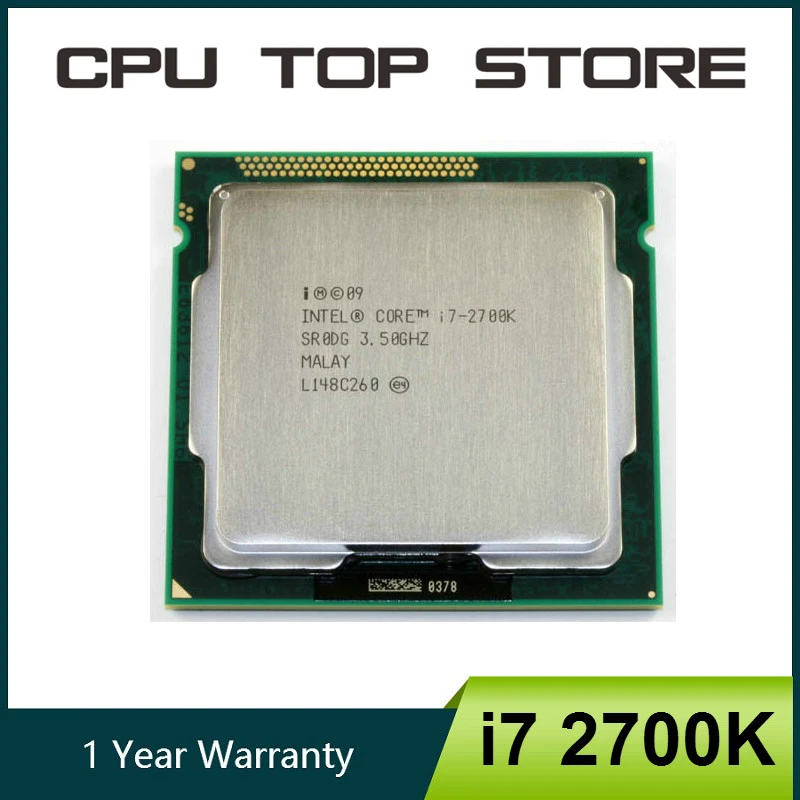 Intel processador intel core i7 2700k quad core, 3.5ghz, 4 núcleos ...