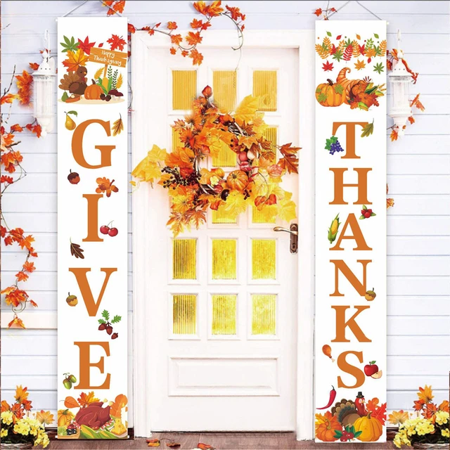 Harvest Door Decorations