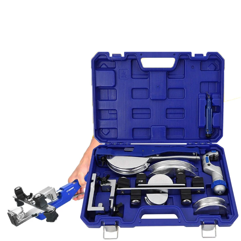 Ratcheting Tube Bender Kit with Reverse Bend HVAC Copper Pipe Bender ...