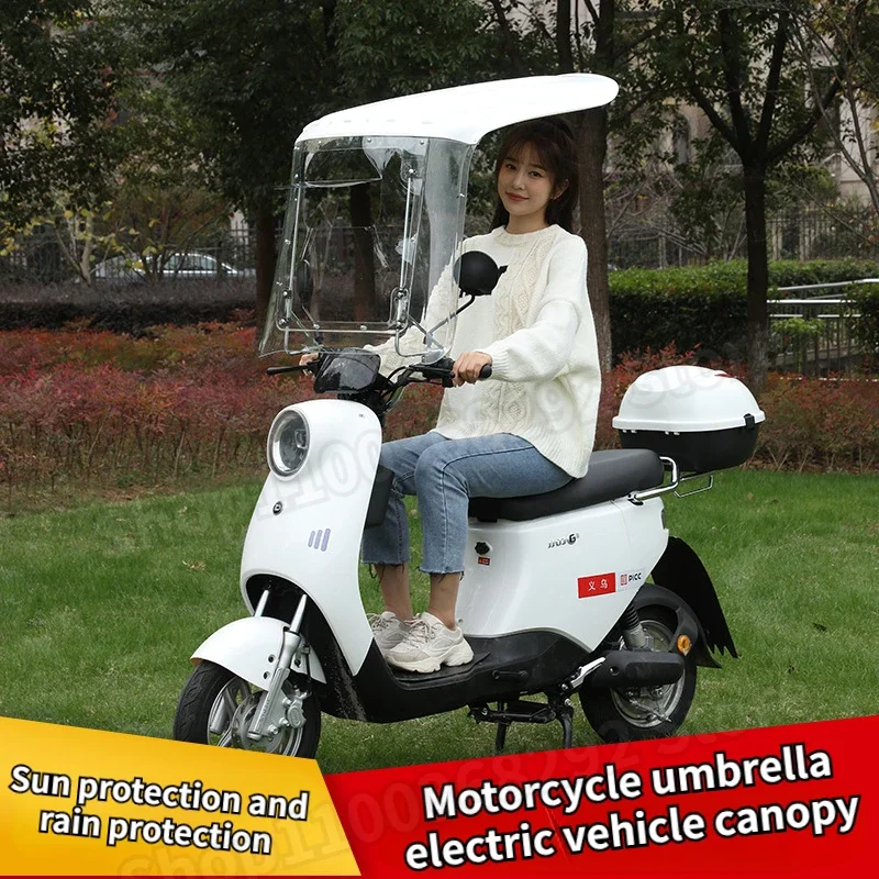 Motorcycle-Canopy-Window-Opening-7-shaped-Awning-Electric-Motorcycle ...