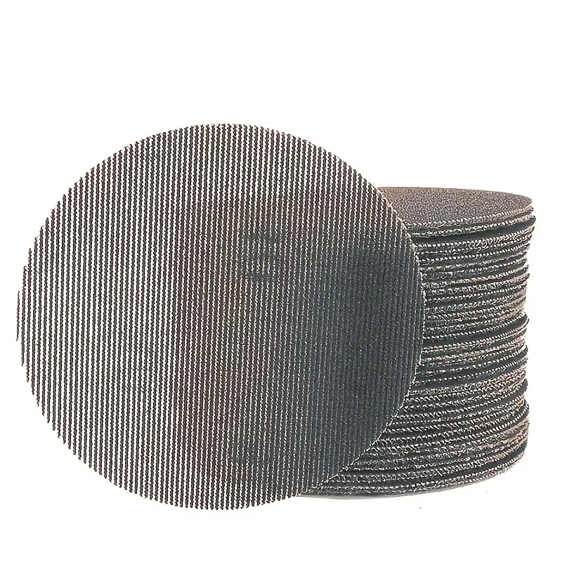 50Pcs 5inch Hook & Loop Abrasive Dust Free Grid Sanding Paper 125mm ...