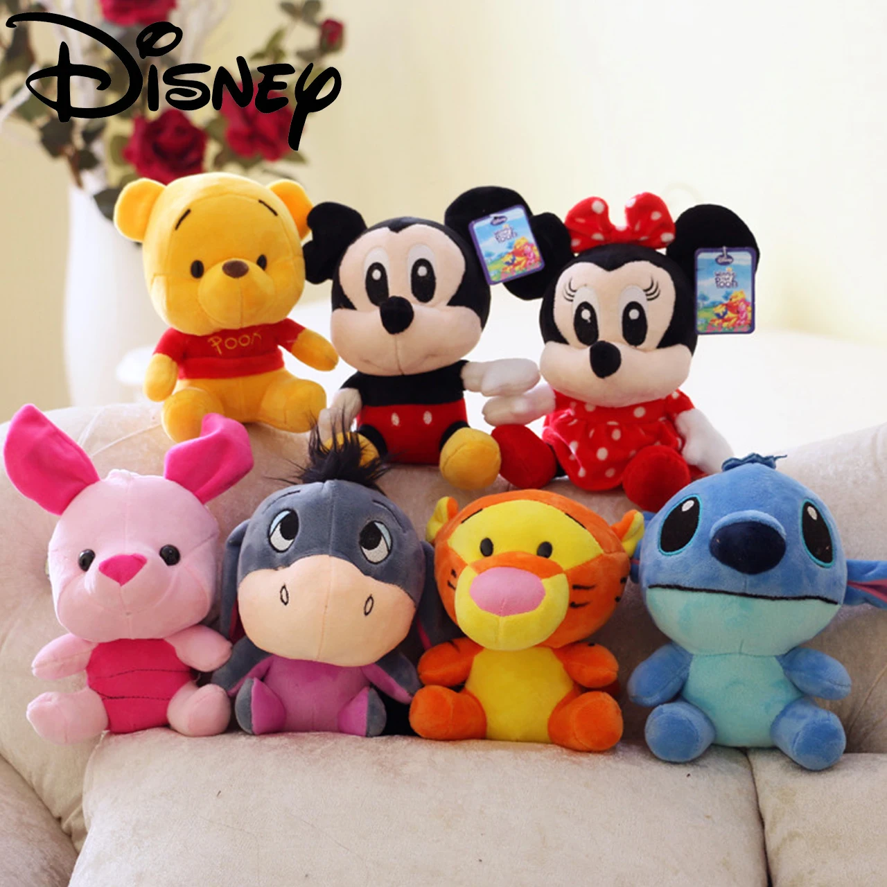Disney-Stitch-mu-ecos-de-peluche-de-dibujos-animados-para-ni-os-Lilo-y ...