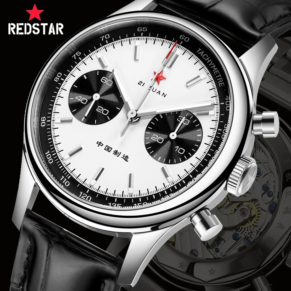 Red-Star-40mm-Men-1963-Chronograph-Mechanical-Wristwatch-ST19-Movement ...