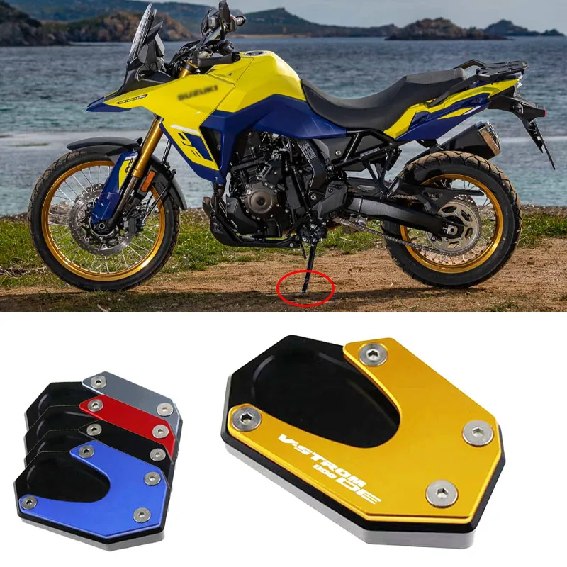 VStrom-800DE-Motorcycle-Accessories-Kickstand-Enlarger-Side-Stand ...