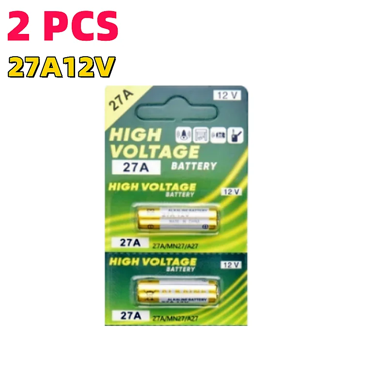 NEW-2PCS-12V-27A-Dry-Alkaline-Battery-A27-Batteries-27AE-27MN-A2-L828 ...