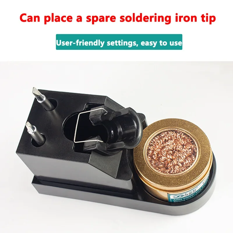 CXG-Stand-for-soldering-iron-with-Tip-Cleaner-Brass-Wire-and-Sponge ...