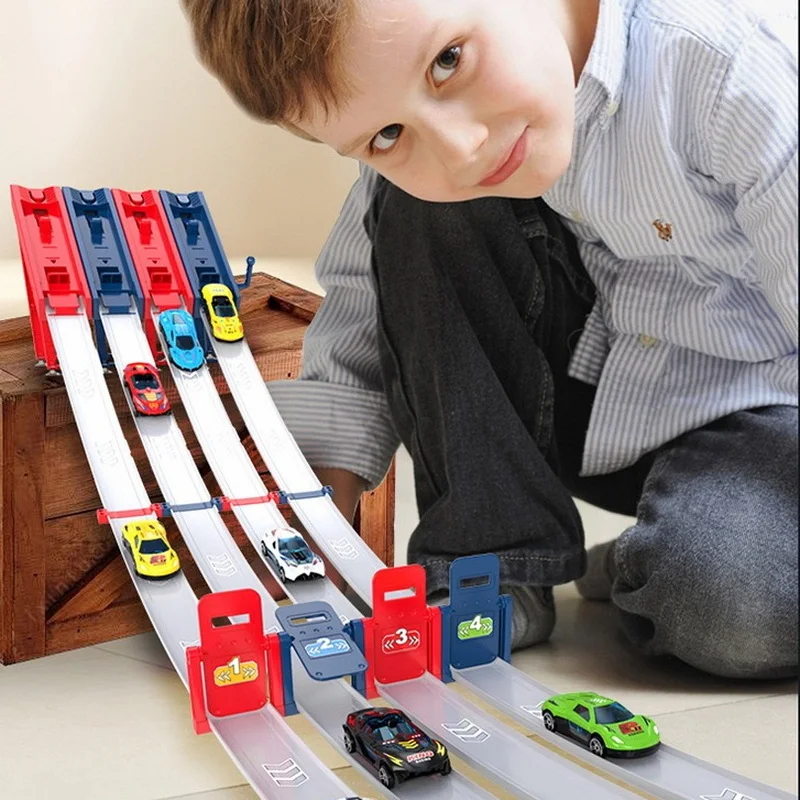 Track-Alloy-Car-Toy-Multiplayer-Competitive-Race-Vehicle-Boys-Kids ...