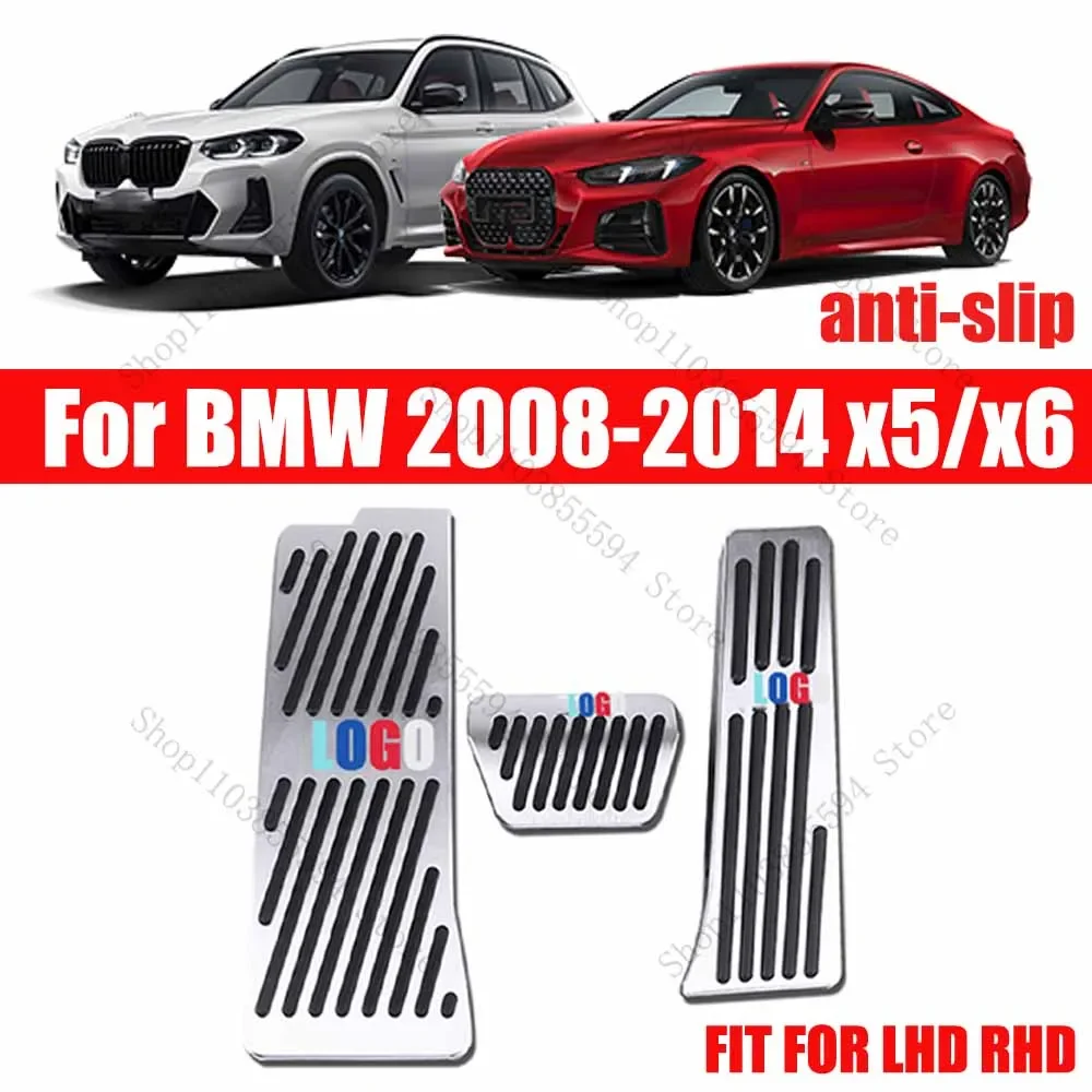 Car-Pedals-Accelerator-Gas-Brake-Foot-Rest-Pedal-Cover-For-BMW-2008 ...