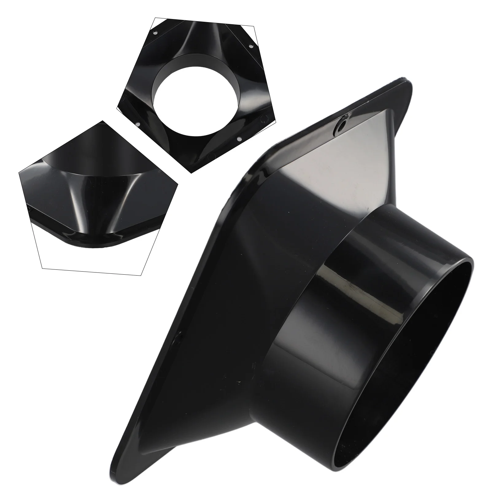 100-300mm-ABS-Flange-Duct-Fan-Hose-Connector-Air-Ventilation-Adapter ...