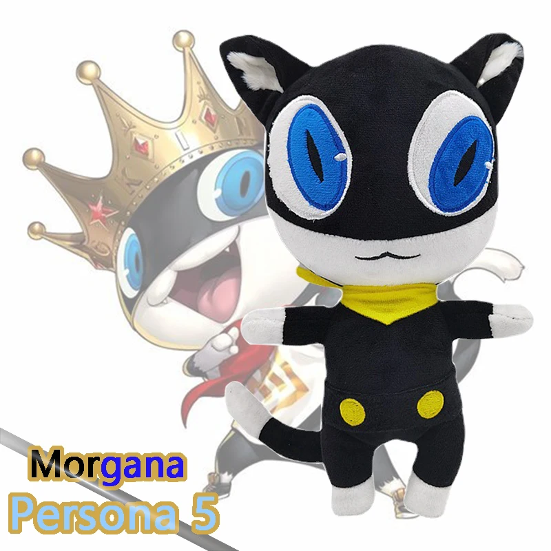 Anime Identity Ⅴ Persona 5 Co branded Plush Doll Toy Morgana Mystery ...