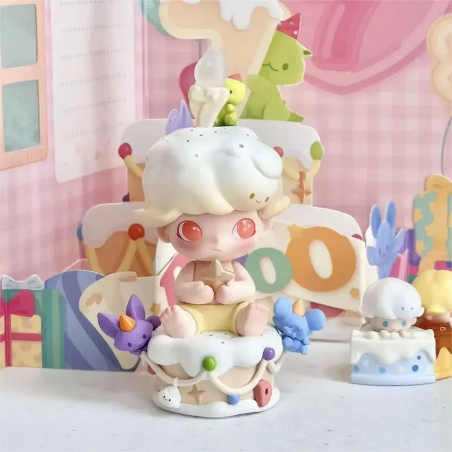 New-Dimoo-Happy-Seventh-Birthday-Limited-Edition-Cute-Action-Figures ...