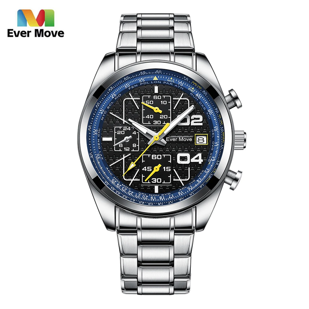 Ever-Move-Stainless-Steel-Watches-for-Mens-Creative-Fashion-Quartz ...