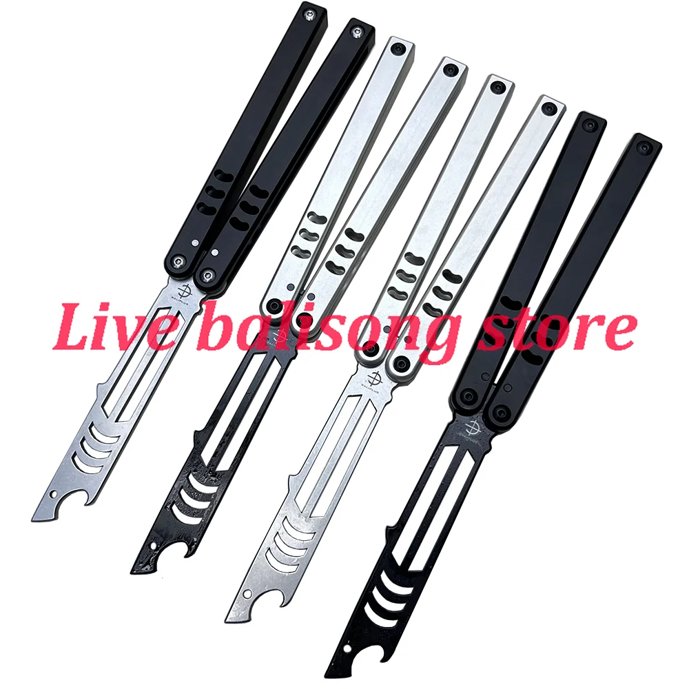 Baliplus-Mako-V4-5-Clone-Balisong-Flipper-Butterfly-Trainer-Knife-7075 ...