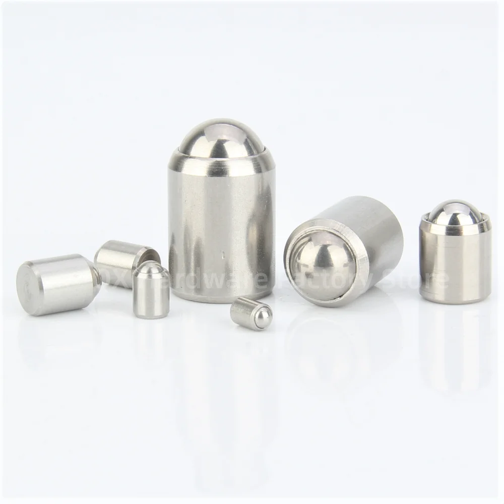 QX410.1 Press Fit Smooth Stainless Steel/Brass Body Spring Ball ...