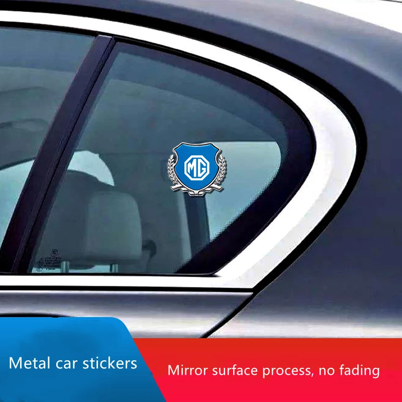 Metal car badge stickers car window decoration stickers for MG Morris ...