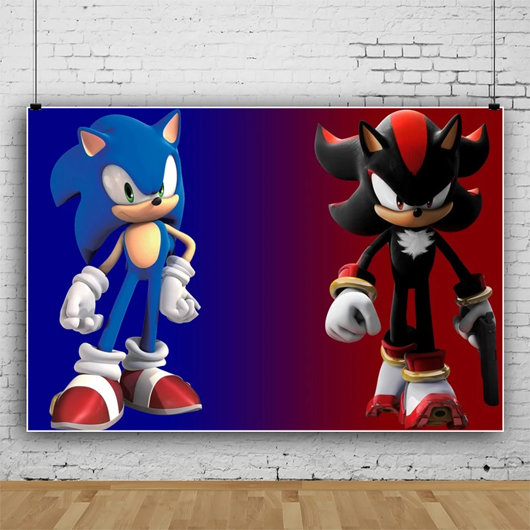 Fondo fotográfico de Sonic The Hedgehog, Rosy The Rascal, suministros ...