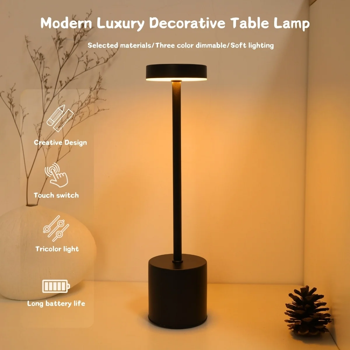 LED-H-shaped-desk-lamp-3-color-dimming-metal-bedroom-desktop-decoration ...