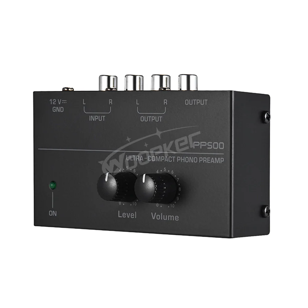 AMPLIFICATEUR HIFI,With Us Plug spirit-Préamplificateur Phono PP500 Préampli avec Basses et ...
