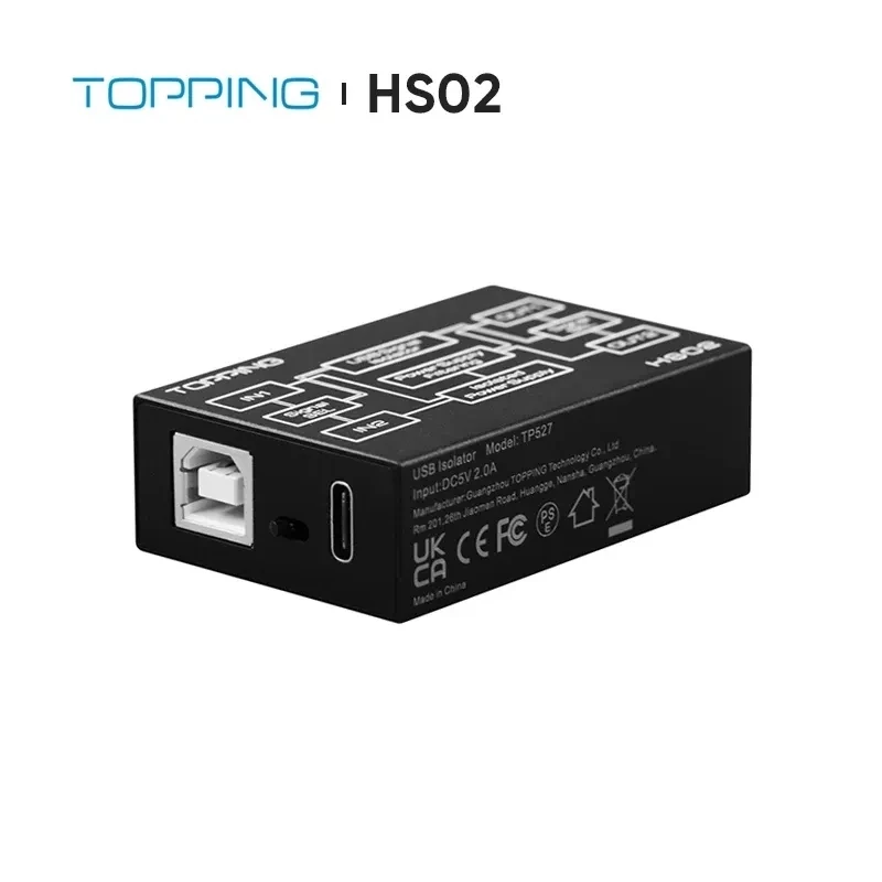 TOPPING-HS02-USB-2-0-High-Performance-AUDIO-ISOLATOR-Type-C-input ...