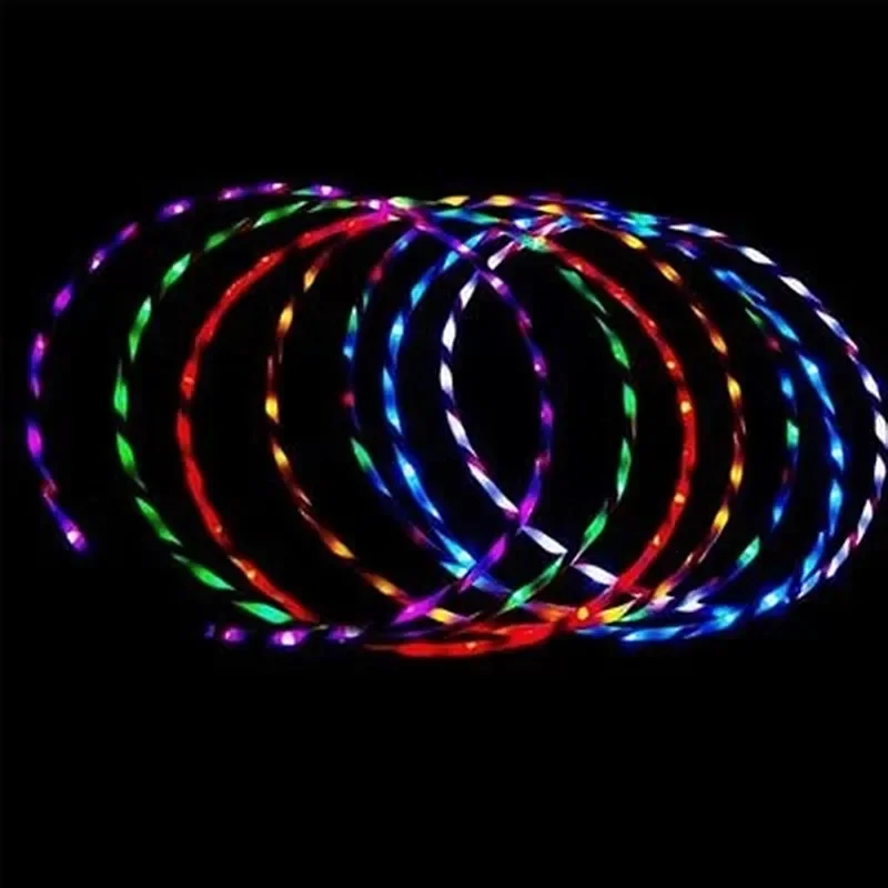 LED-Colorful-Fitness-Circle-Performing-Arts-Abdominal-Fat-Loss-Light ...
