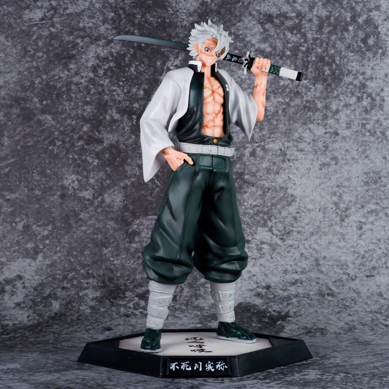 Demon Slayer Anime Figures Shinazugawa Sanemi Hashira PVC Action ...