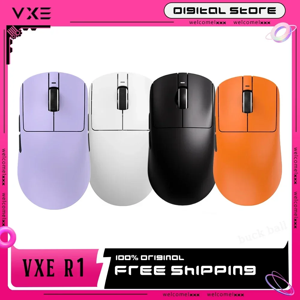 VGN-Dragonfly-Wireless-Gamer-Mouse-VXE-R1-Pro-Max-Peso-leve-PAW3395 ...