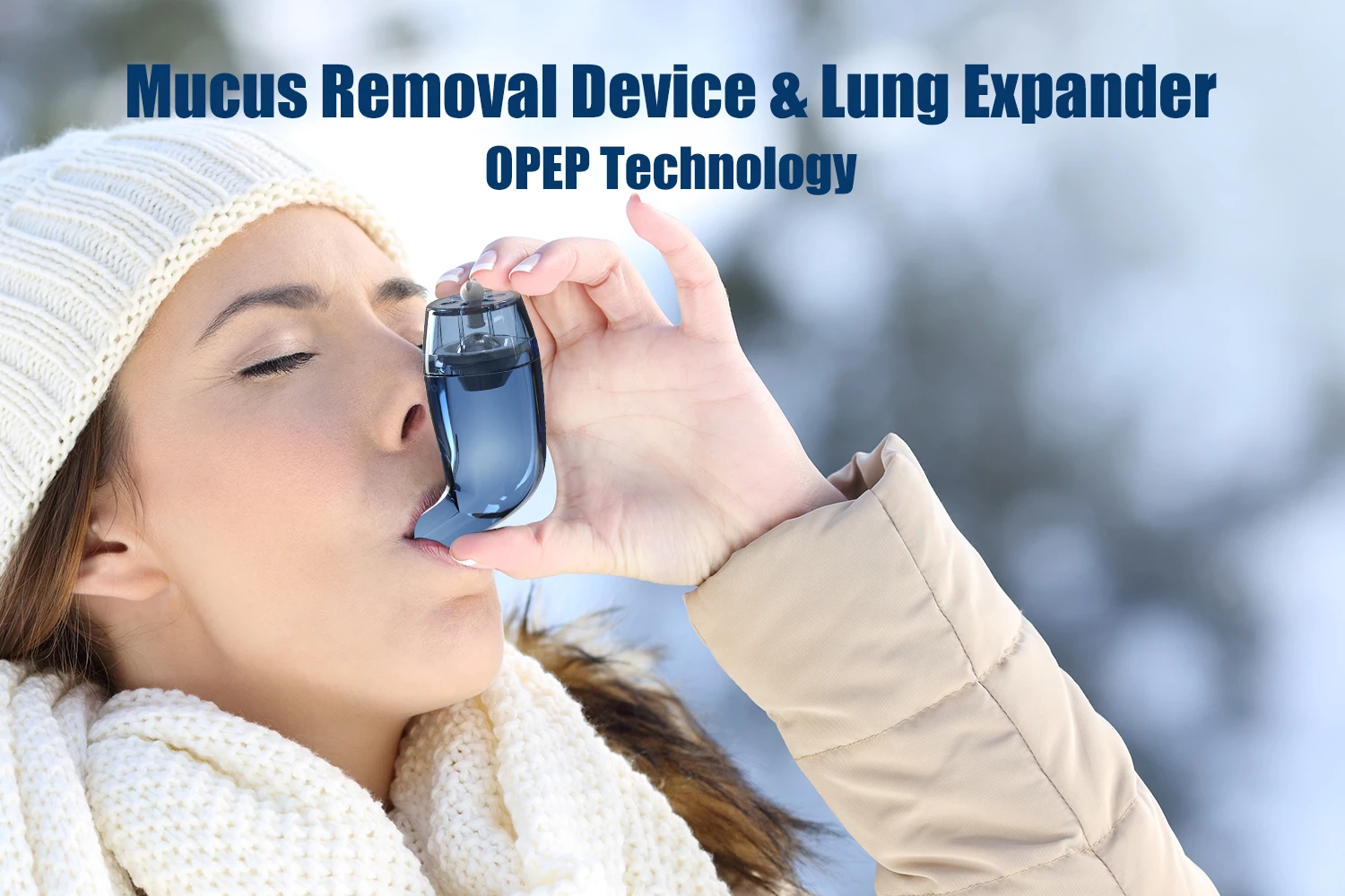 Mucus Removal Device Lung Expander Breathing Exercise Respiratory Muscle Trainer Phlegm Relief ...