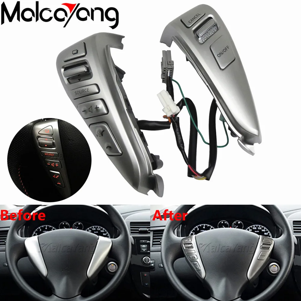 High-quality-Steering-Wheel-Cruise-Control-Switches-For-NISSAN-TIIDA ...