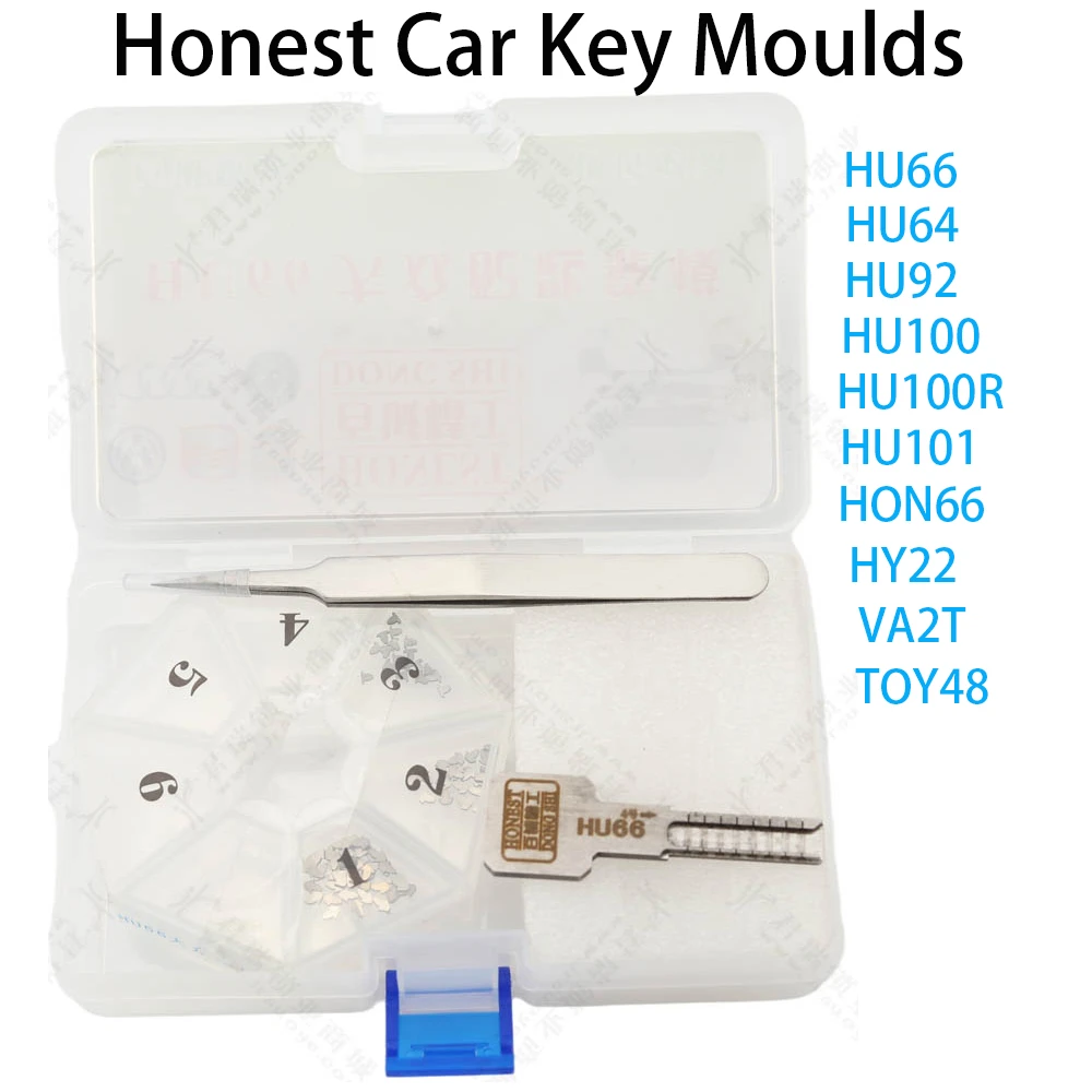 Original Honest Car Key Moulds HU66/HU100/HU100R/HU101/HU64/HU92/HON66 ...