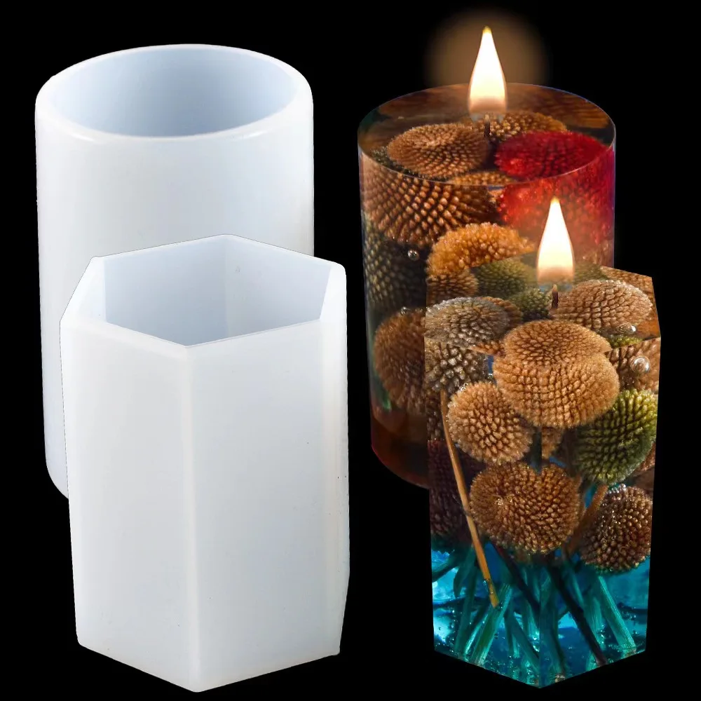 3D-Cylinder-Shape-Candle-Silicone-Mold-DIY-Cented-Candle-Soap-Mould ...