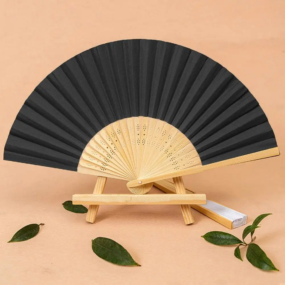 Colorful-Folding-Fan-Durable-Easy-to-Paint-Long-lasting-Blank-Folding ...