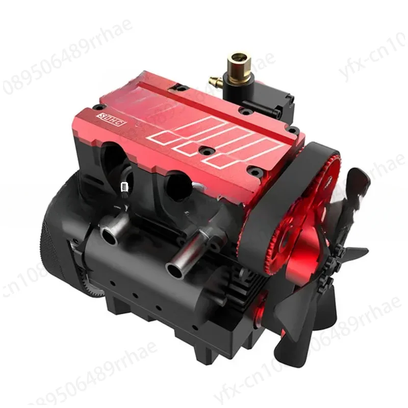 FS-L200AC-4-Stroke-Air-Cooled-Engine-7cc-Inline-2-Cylinder-Nitro ...