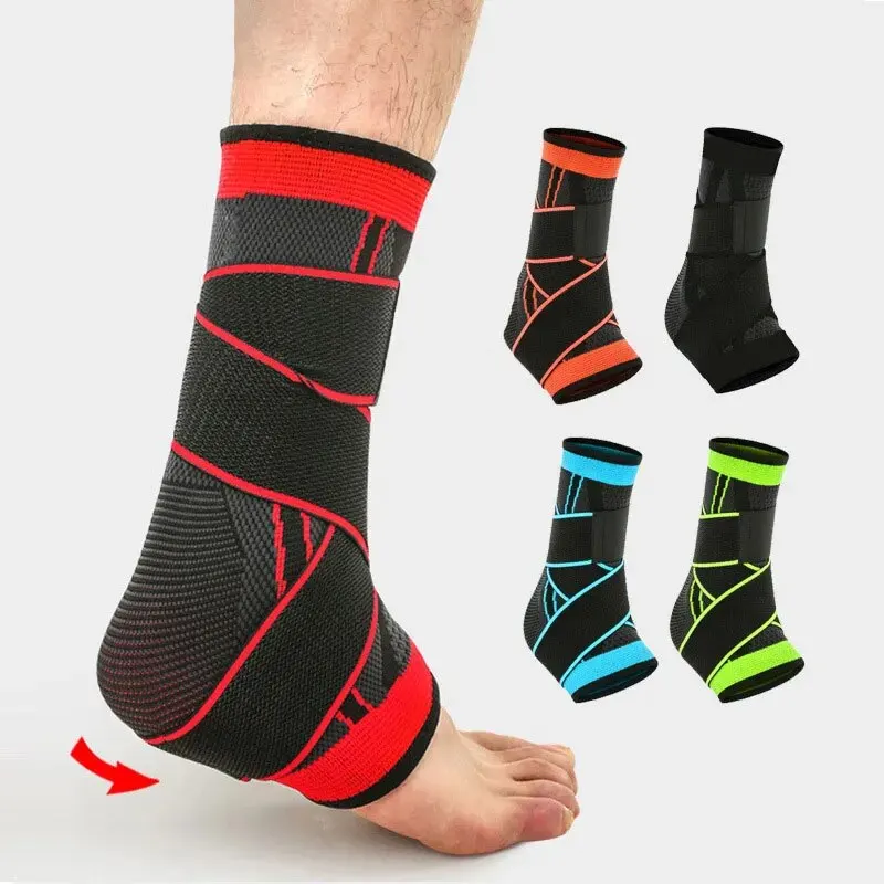 Nylon-Sports-Ankle-Protection-Sports-Four-sided-Elastic-Warm-Breathable ...