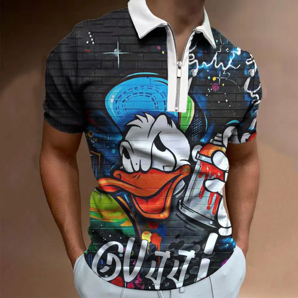 Disney-camisetas-de-dibujos-animados-para-hombre-Polos-de-Anime ...