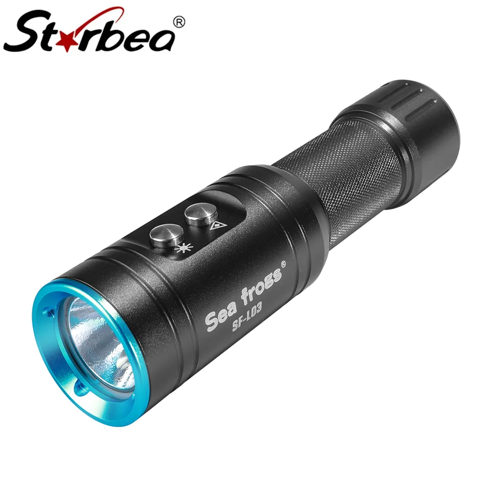 Strbea-1000-Lumens-LED-Flashlight-Powerful-Torch-IPX8-Professional ...