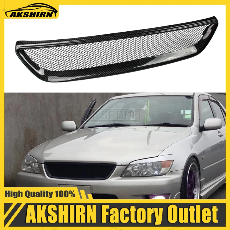For Lexus IS200 1999 2000 2001 2002 2003 2004 FRP/Carbon fiber front ...