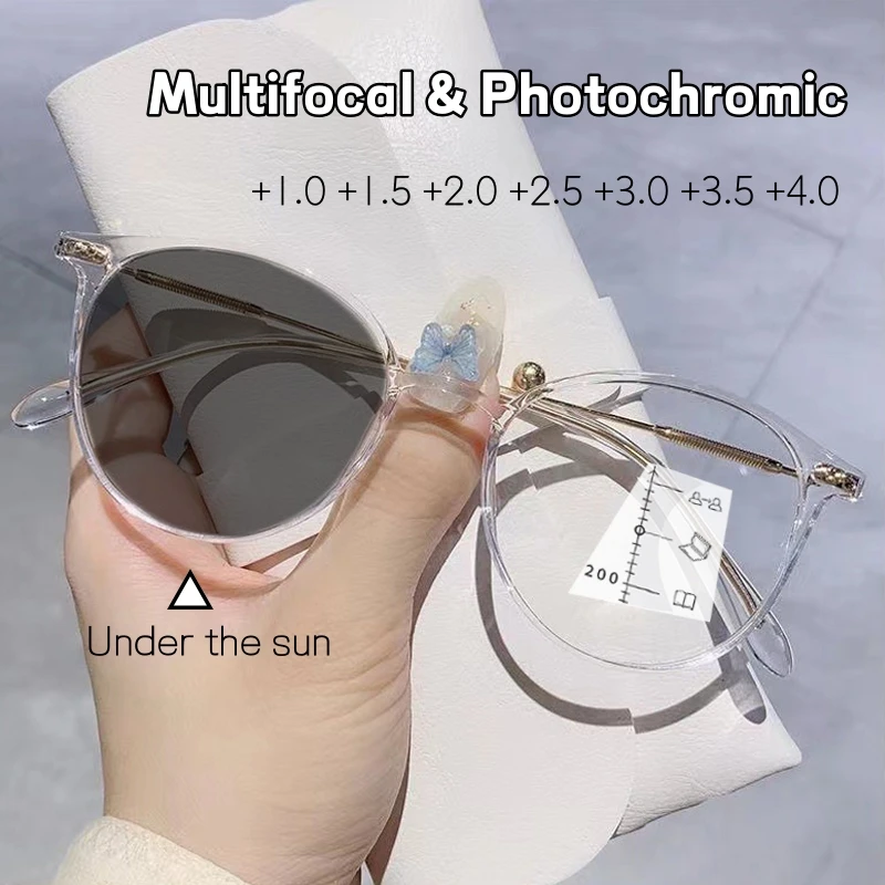 Ultralight-Photochromic-Reading-Glasses-Unisex-Progressive-Near-Far ...