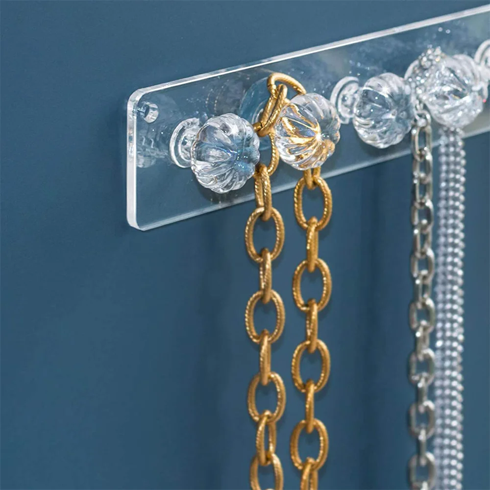 BBFransparent-Acrylic-Jewerly-Storage-Rack-Earring-Necklace-Hanger ...