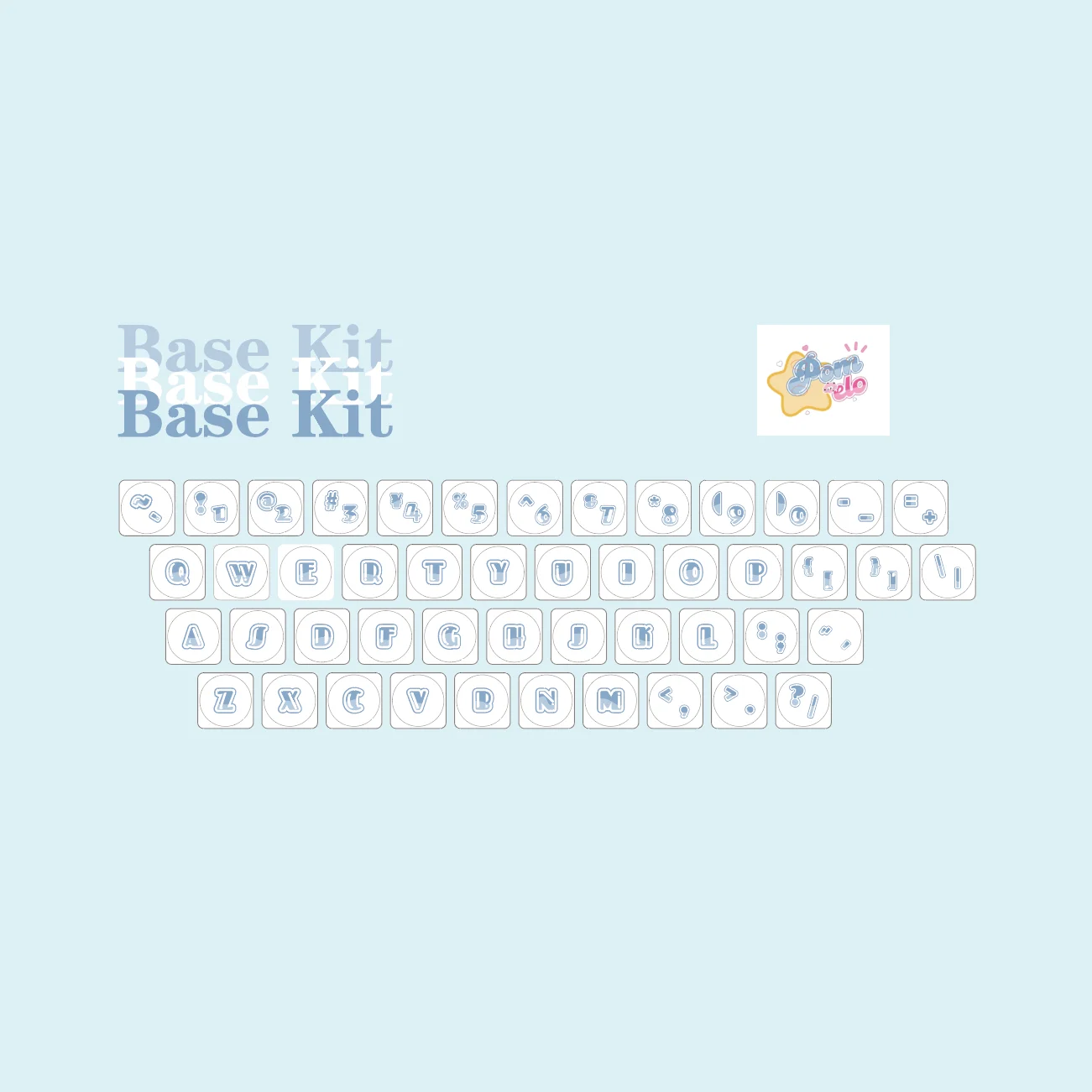 Jezail Funder LCK Sida Low-Profile PBT Keycaps Ultra-Thin Dye ...
