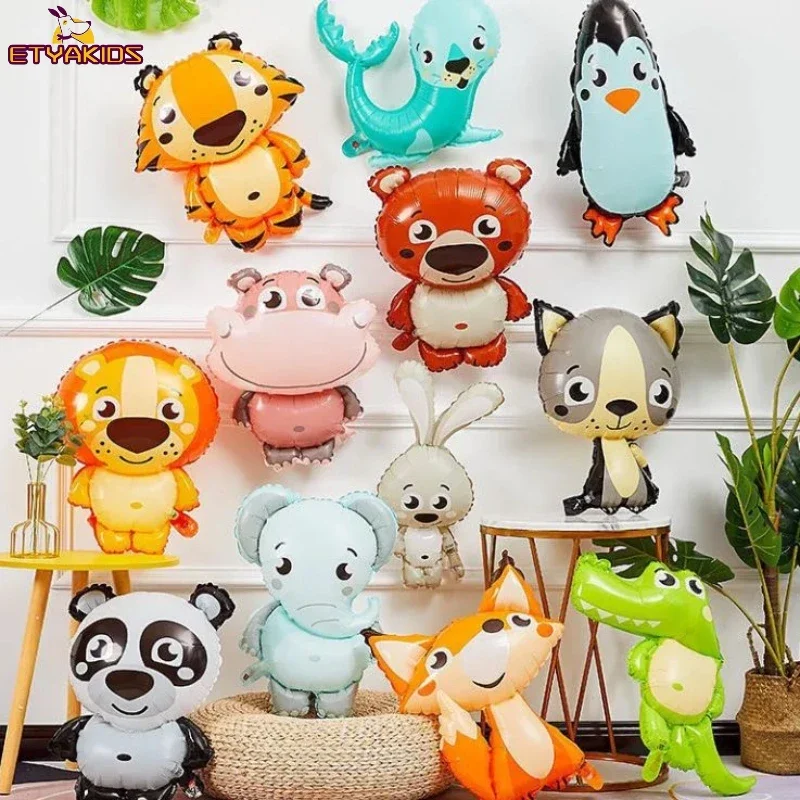 Animal-Helium-Balloon-Cute-Squirrel-Fox-Penguin-Foil-Balloon-Baby ...