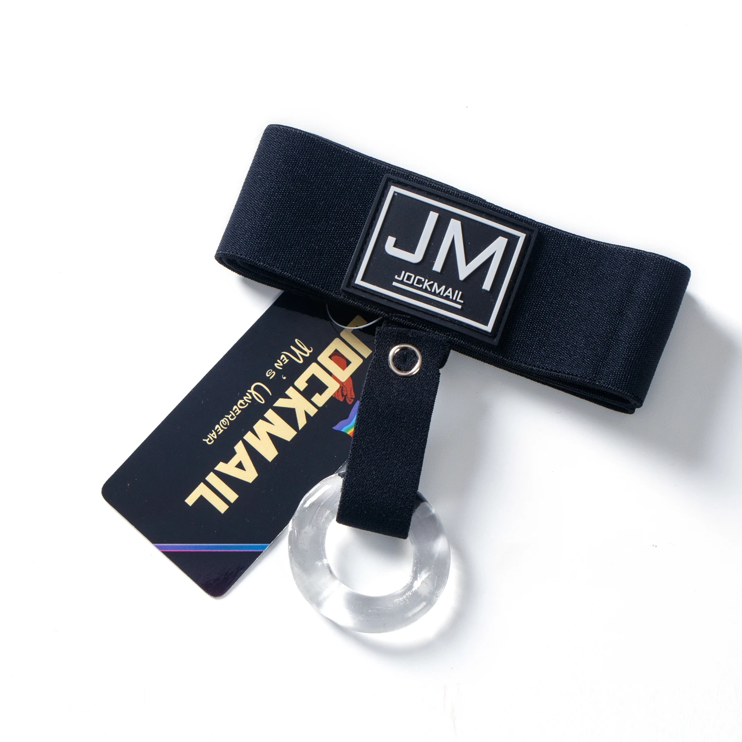 Cockstraps Men Jockstrap Panties Sexy Thongs G String High Elastic Silicone Ring Penis Cockring ...