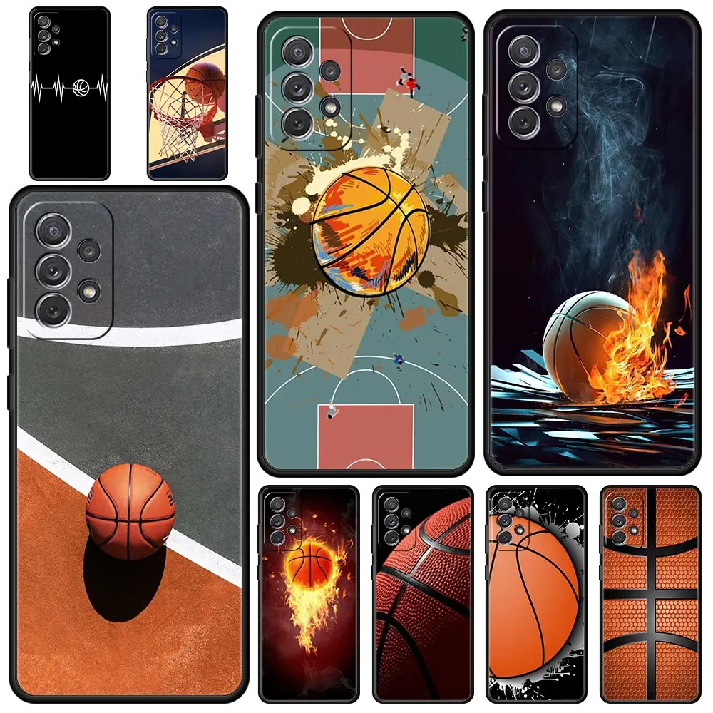 Basketball-Basket-Number-Phone-Case-for-Samsung-Galaxy-A13-A51-A71-A21S ...