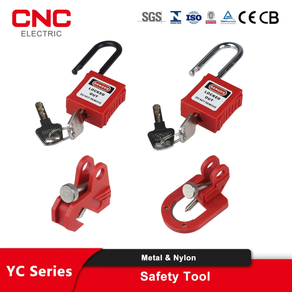 Key Box Power Plug Lockout Set, Electrical Lockout Tagout Kit Power ...