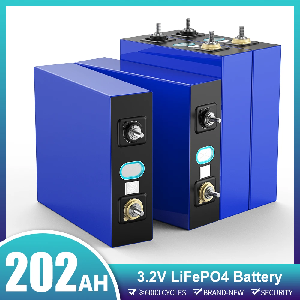 32PCS Lithium Iron Phosphate Power Battery Lishen 3.2V 202Ah Prismatic ...