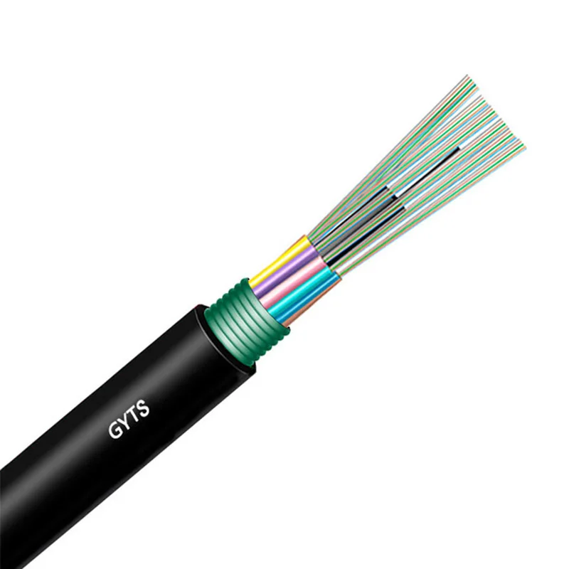 Outdoor Armored Finished Fiber Optic Cables,GYTS,SC,LC,FC,ST,Single ...