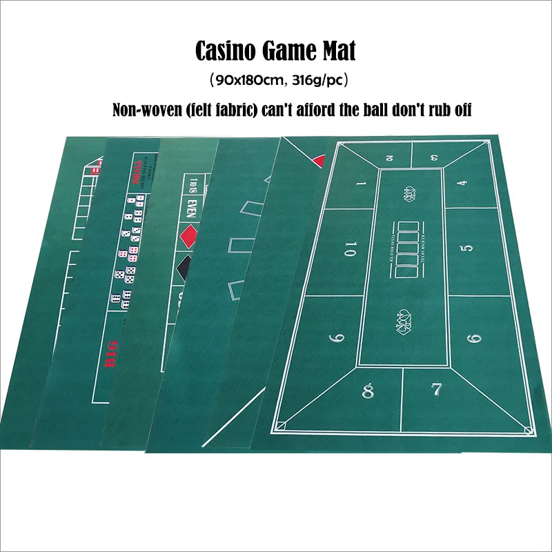 Game-Table-Cloth-Texas-Hold-em-Baccarat-Roulette-Blackjack-Sic-Bo-Craps ...