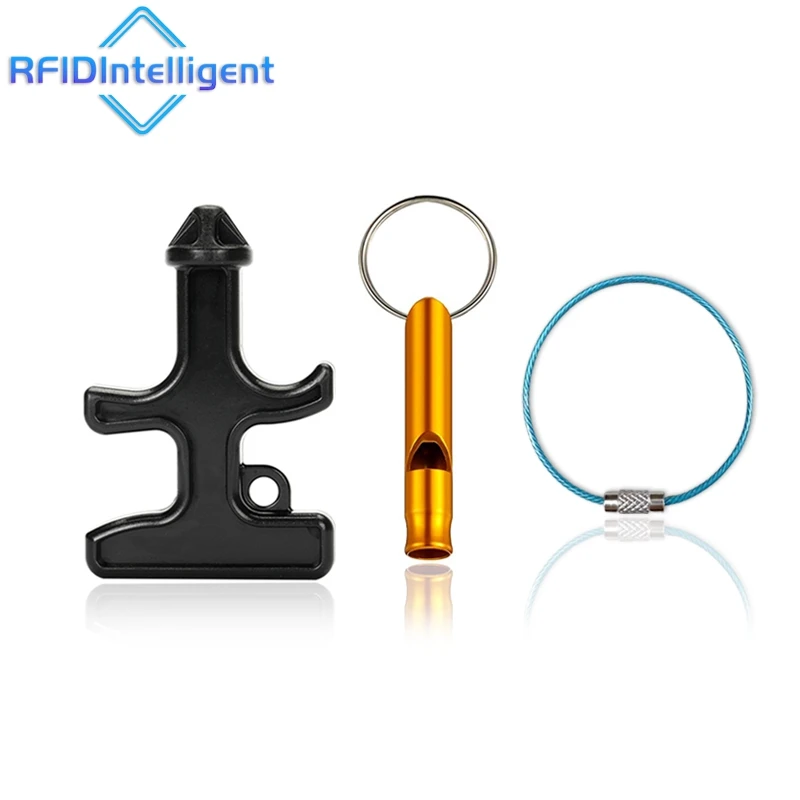 Portable-Self-Defense-Keychain-Tactical-EDC-Tools-Keyring-Emergency ...