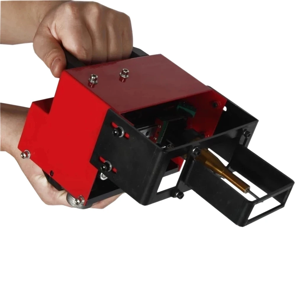 Portable Metal Pneumatic Dot Peen Marking Machine For VIN Code(100*20mm ...
