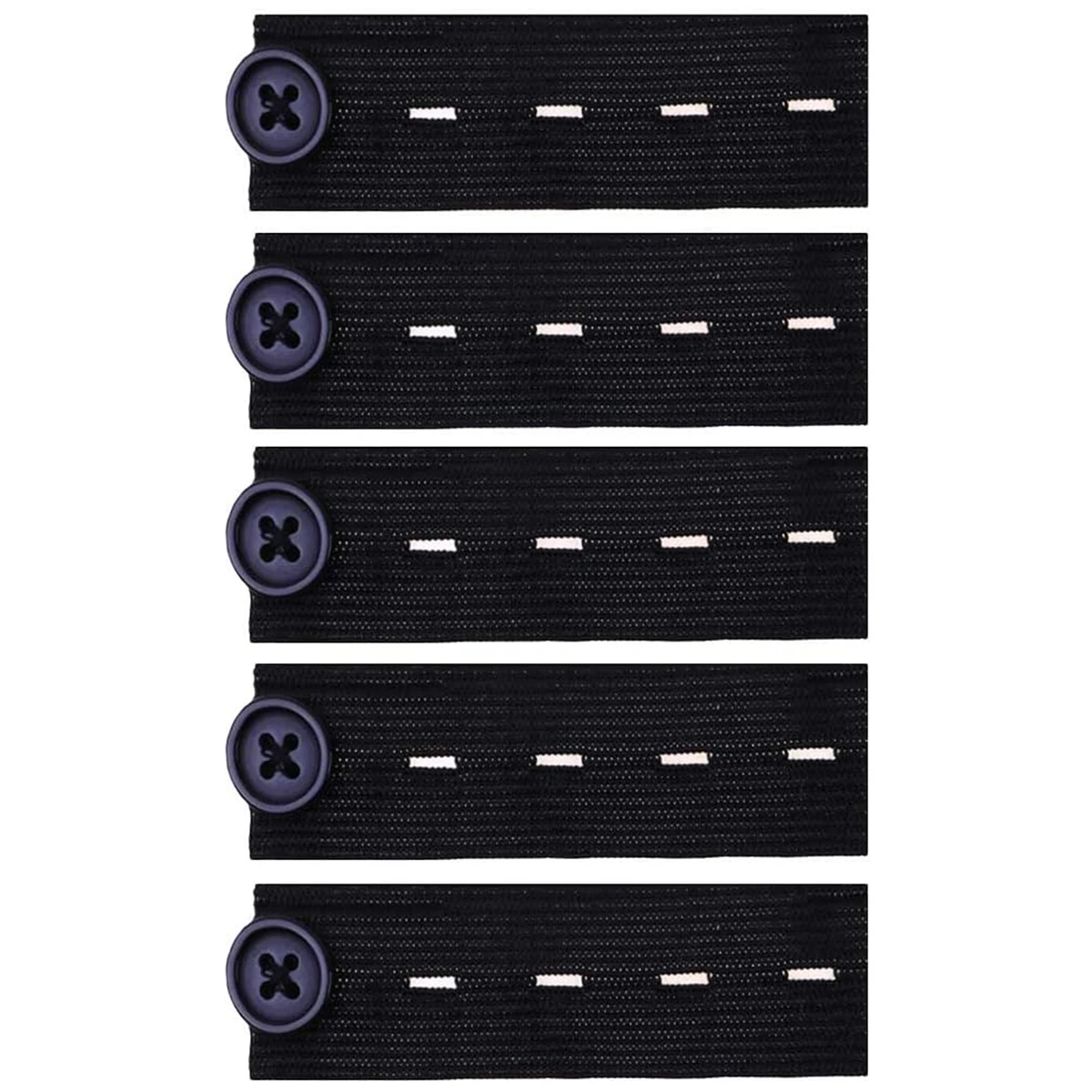 5Pcs-Waist-Extender-Button-Elastic-Waist-Extenders-Adjustable-Waistband ...