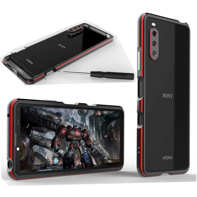 Dual-Color-Aurora-Border-Camera-Lens-Guard-Side-Bumper-For-Sony-Xperia ...